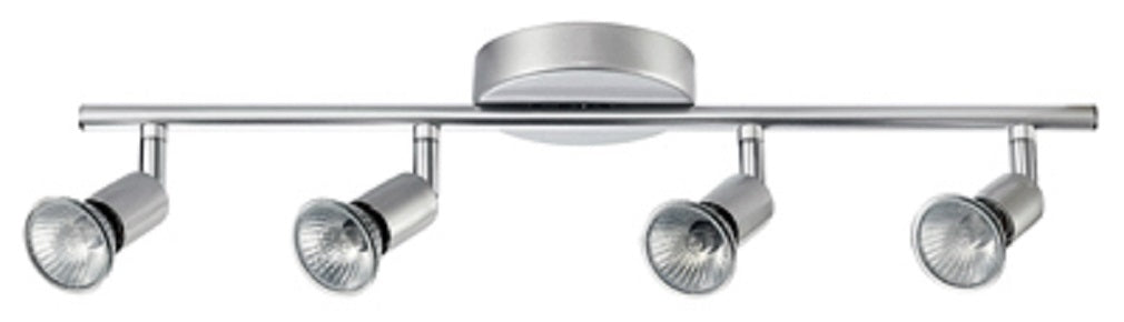 Globe Electric 58932 Track Bar Light, Painted Silver Finish, Each ...