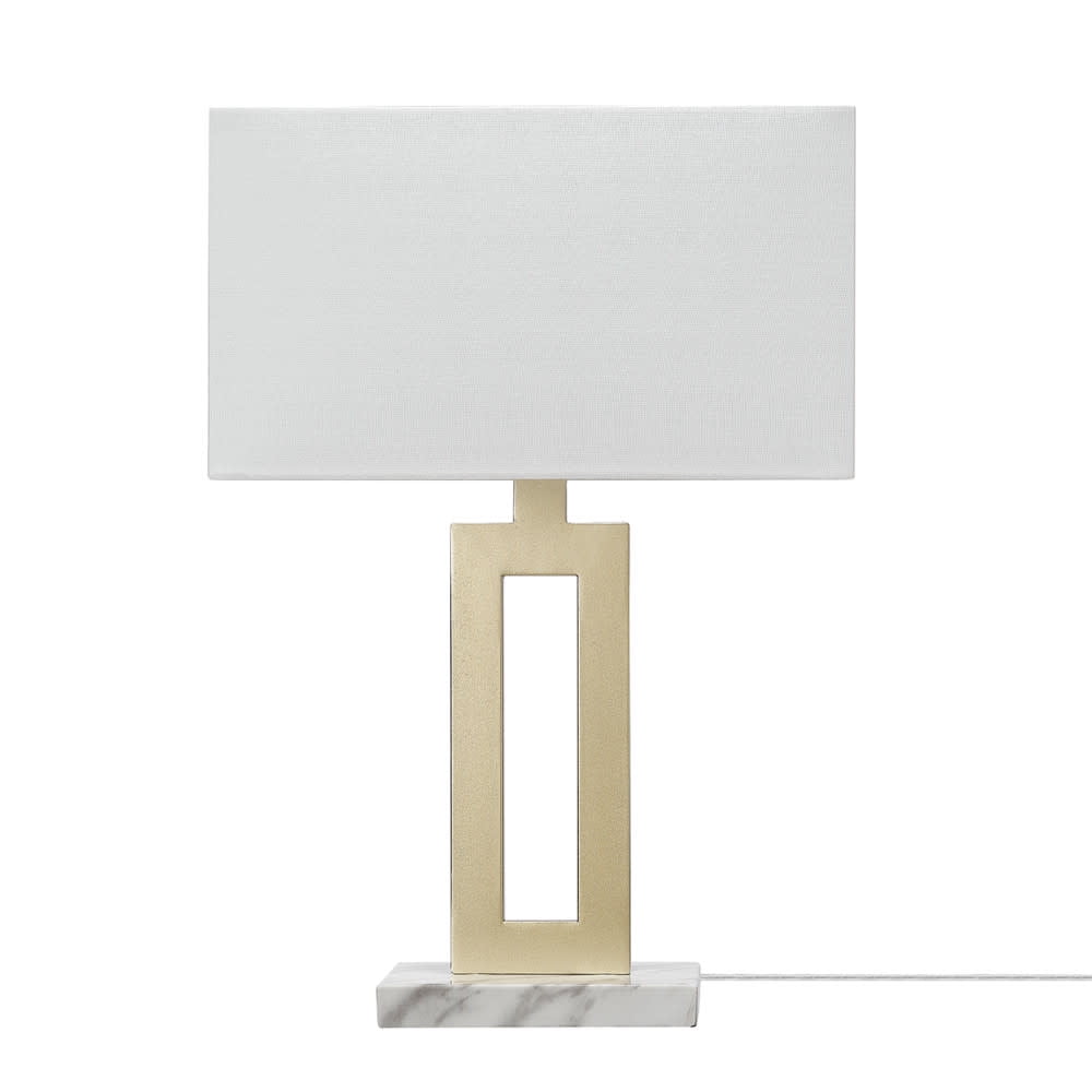 Globe Electric 67402 D'alessio 20" Tall Led Accent Table Lamp - Brass ...