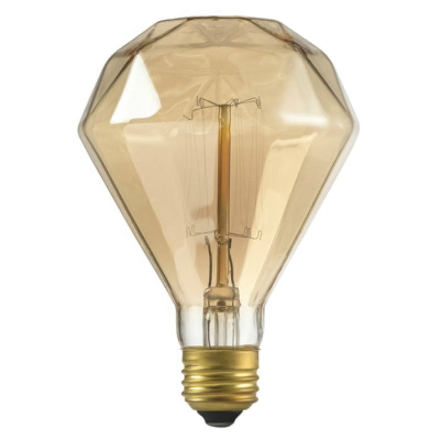 Globe Electric 84644 Diamante Designer G30 Incandescent Bulb, 40W, 120V ...