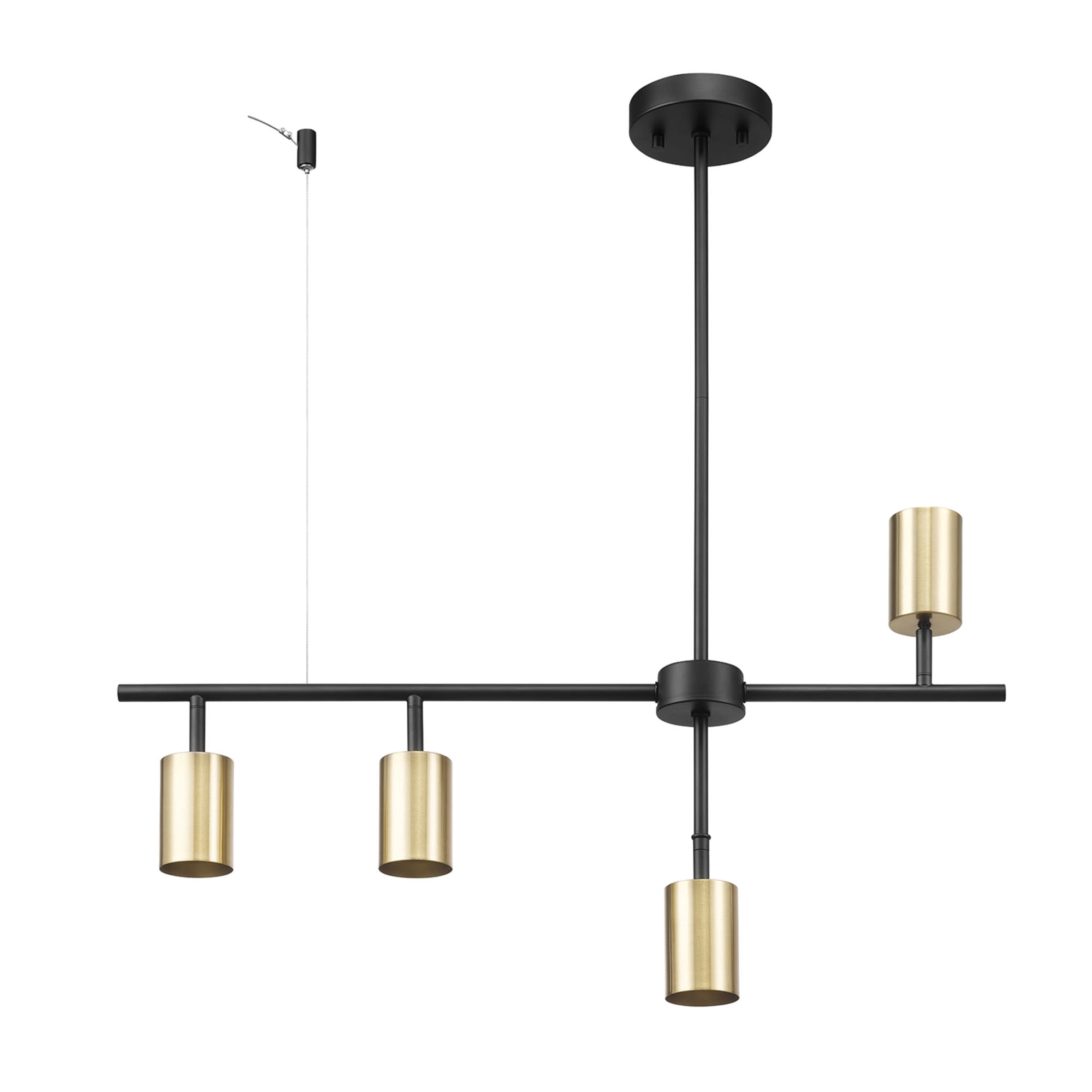 Globe Electric 91005456 Hadid 4 Light 28" Wide Fixed Rail Linear ...