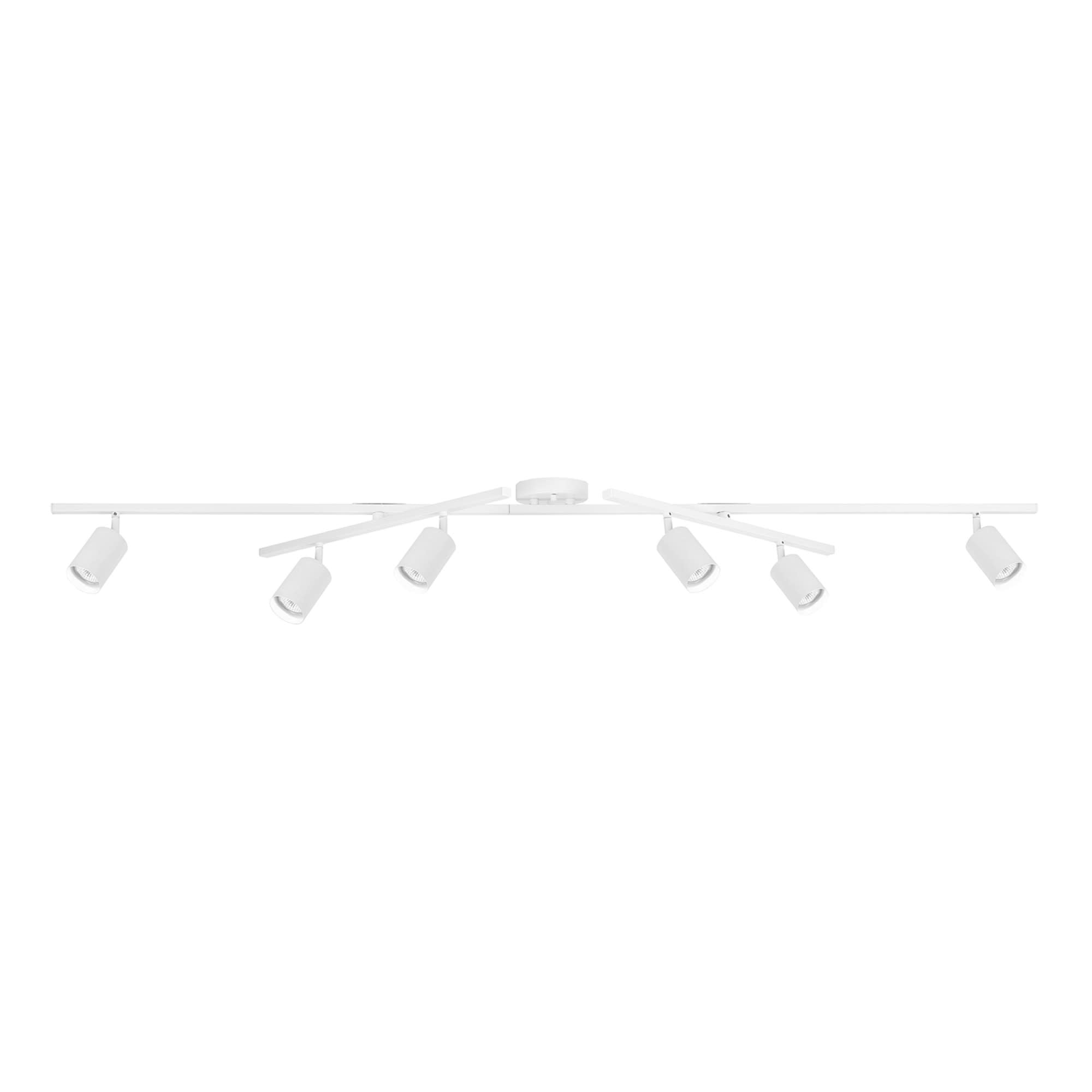Globe Electric 91007792 Waylon 6 Light 64" Wide Fixed Rail Linear ...