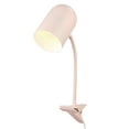 Globe Electric Carter 15" Matte Pink Clip-Arm Desk Lamp with Adjustable ...