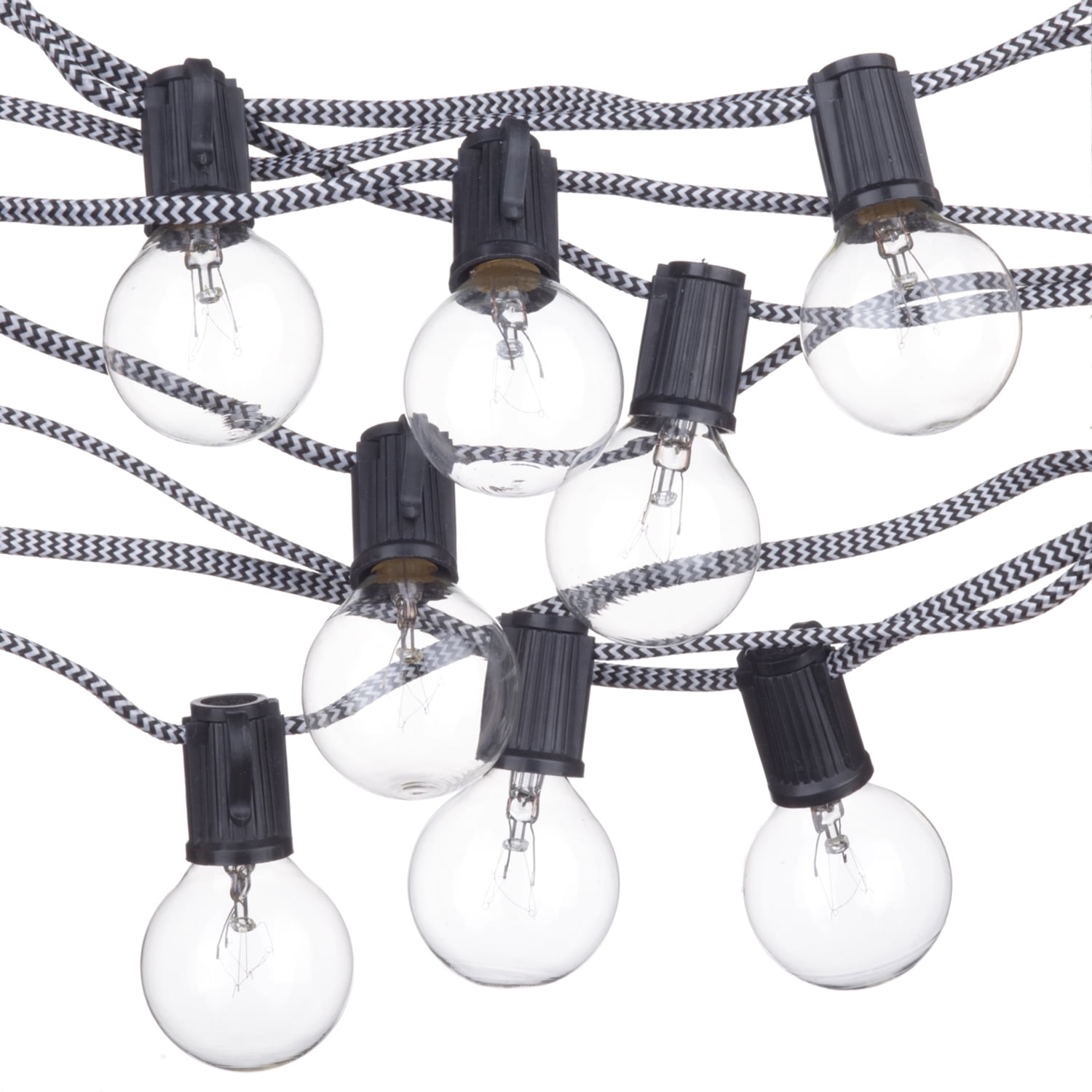 Globe Electric Denver Designer Series 10-Light 10 ft. Indoor/Outdoor ...