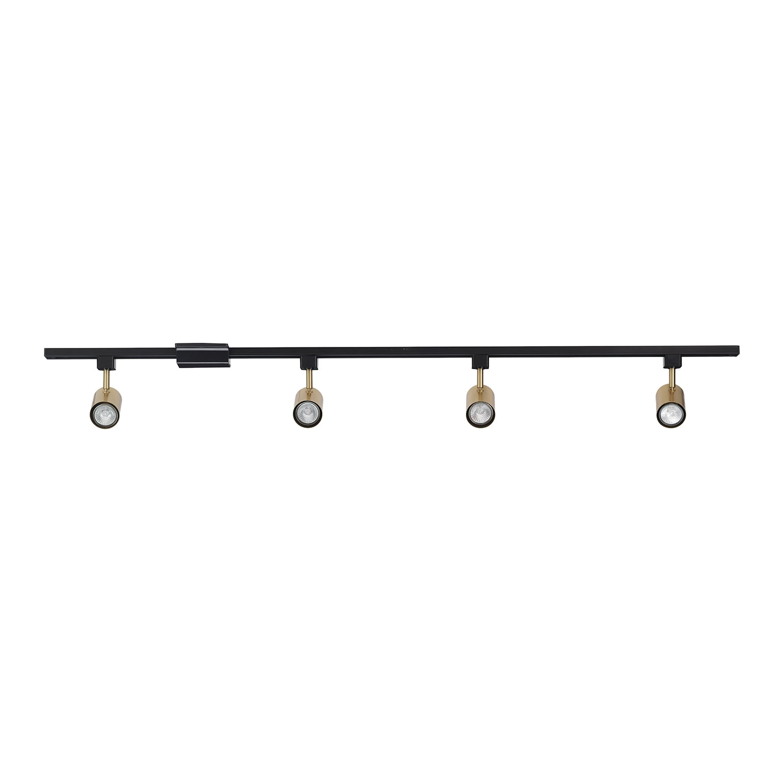 Globe Electric Industrial 56" 4-Light Matte Black Adjustable Track Ligh ...