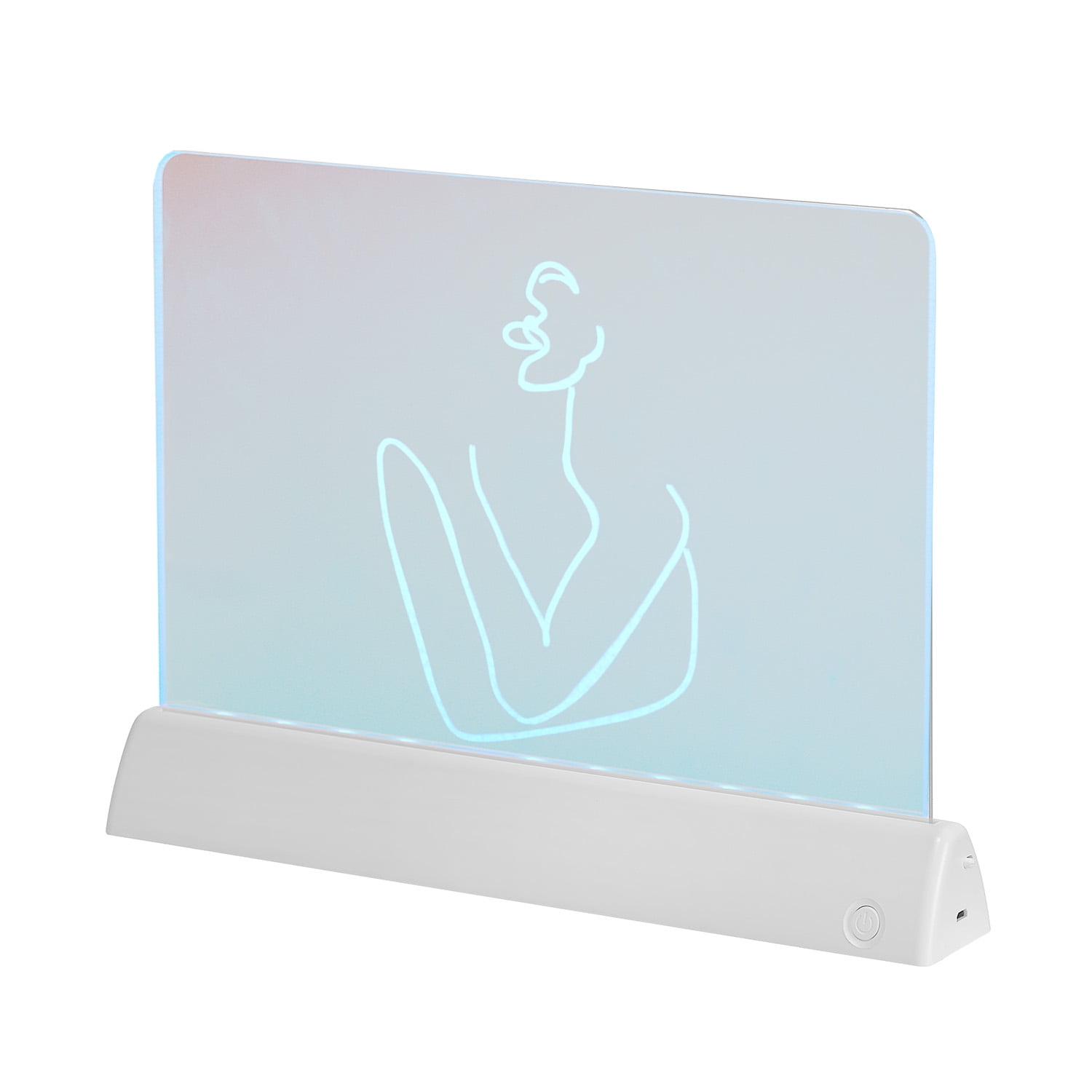 Globe Electric LED Rechargeable Color Changing Glow Light Board with ...