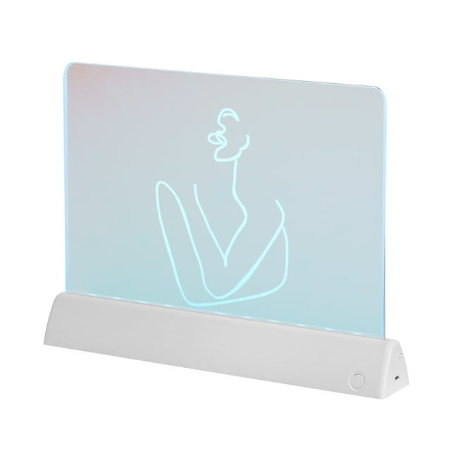 Globe Electric LED Rechargeable Color Changing Glow Light Board with ...