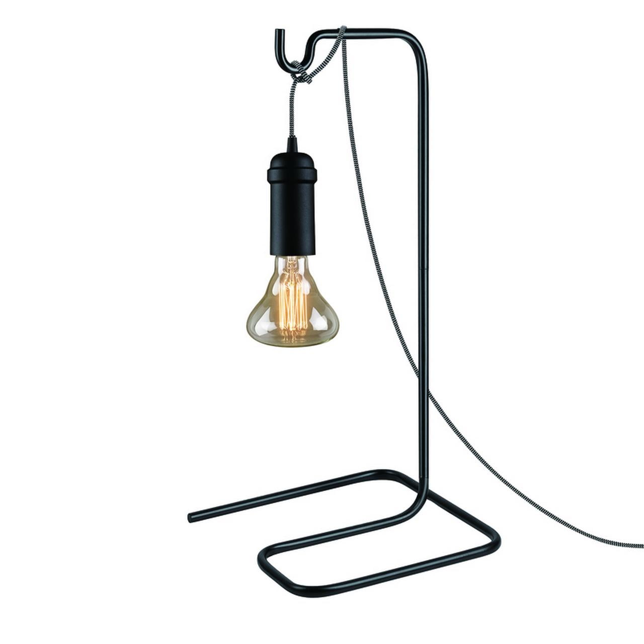 Globe Electric Pendant Light Table Stand Matte Black E26 1 Light ...