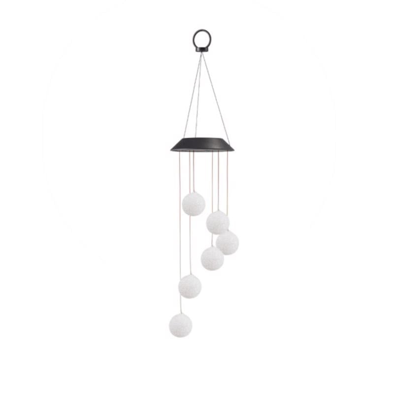 Globe Electric Skylar Metal/Plastic 29 in. Wind Chime - Walmart.com
