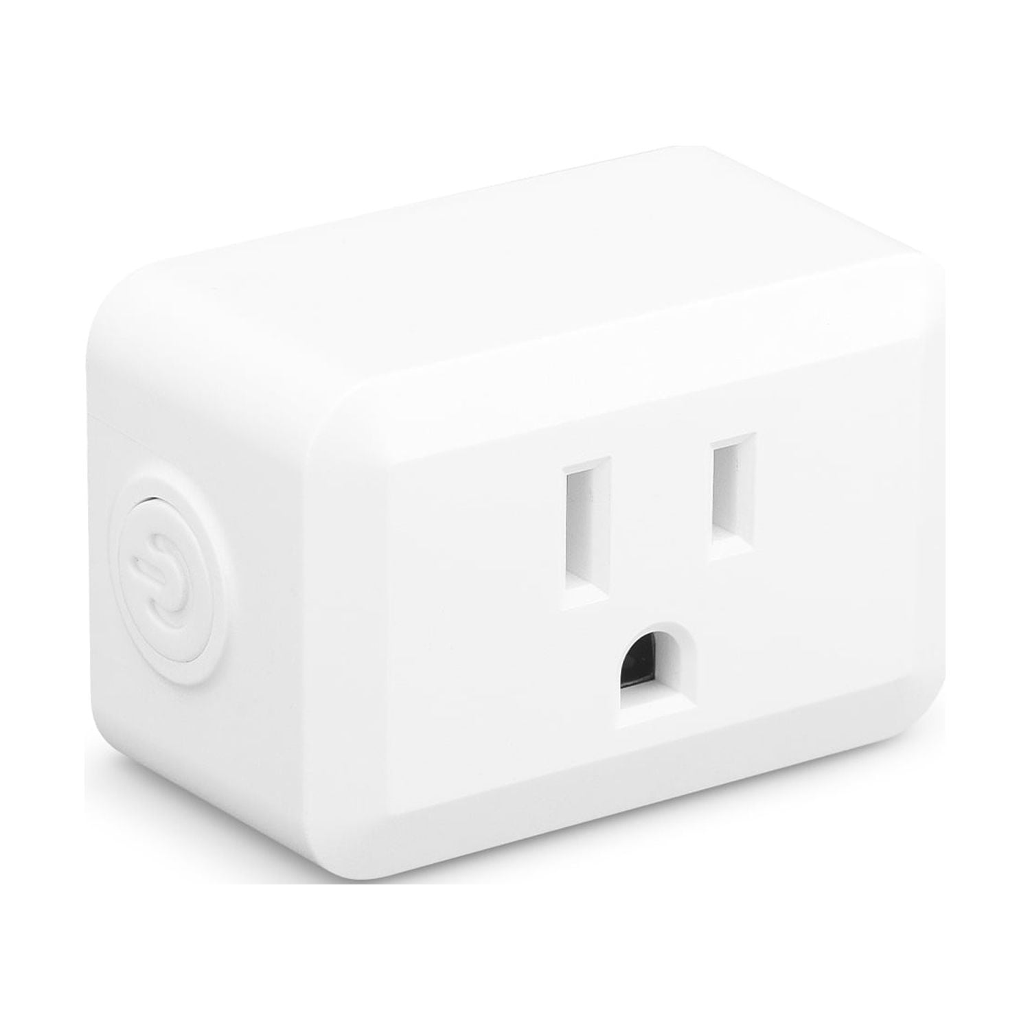 Globe Electric White Wi-Fi Smart Plug Mini, No Hub Required - Walmart.com