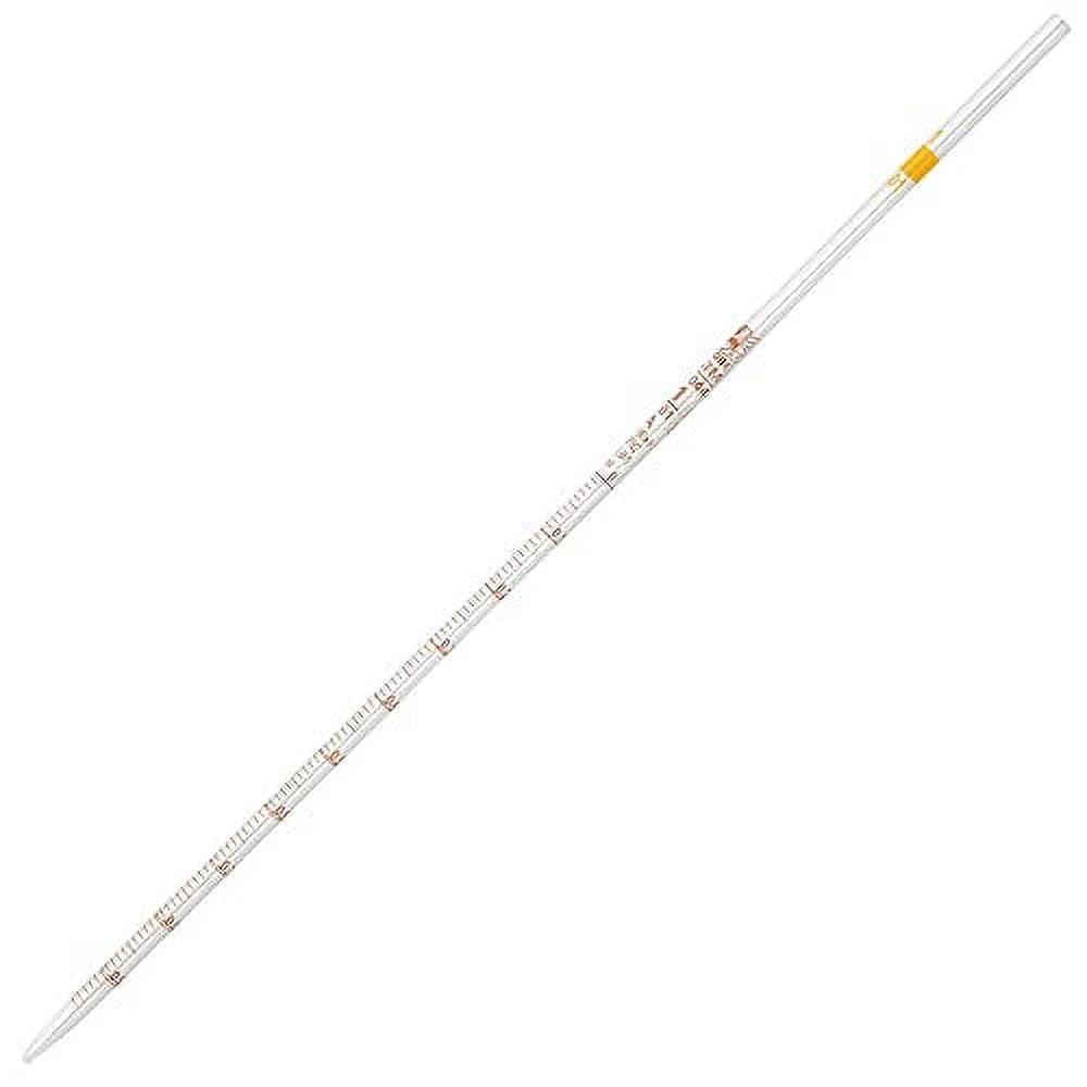 Globe Glass, Serological Pipette, Reusable, 1mL, Class A, to Deliver ...