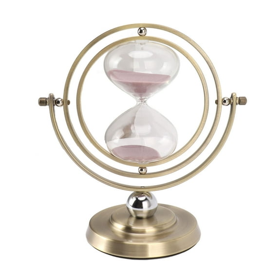 Globe Hourglass Timer Ornament Statue Sculpture Nordic Modern Office ...