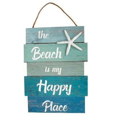 Globe Imports Beach Happy Peace Sign - Walmart.com