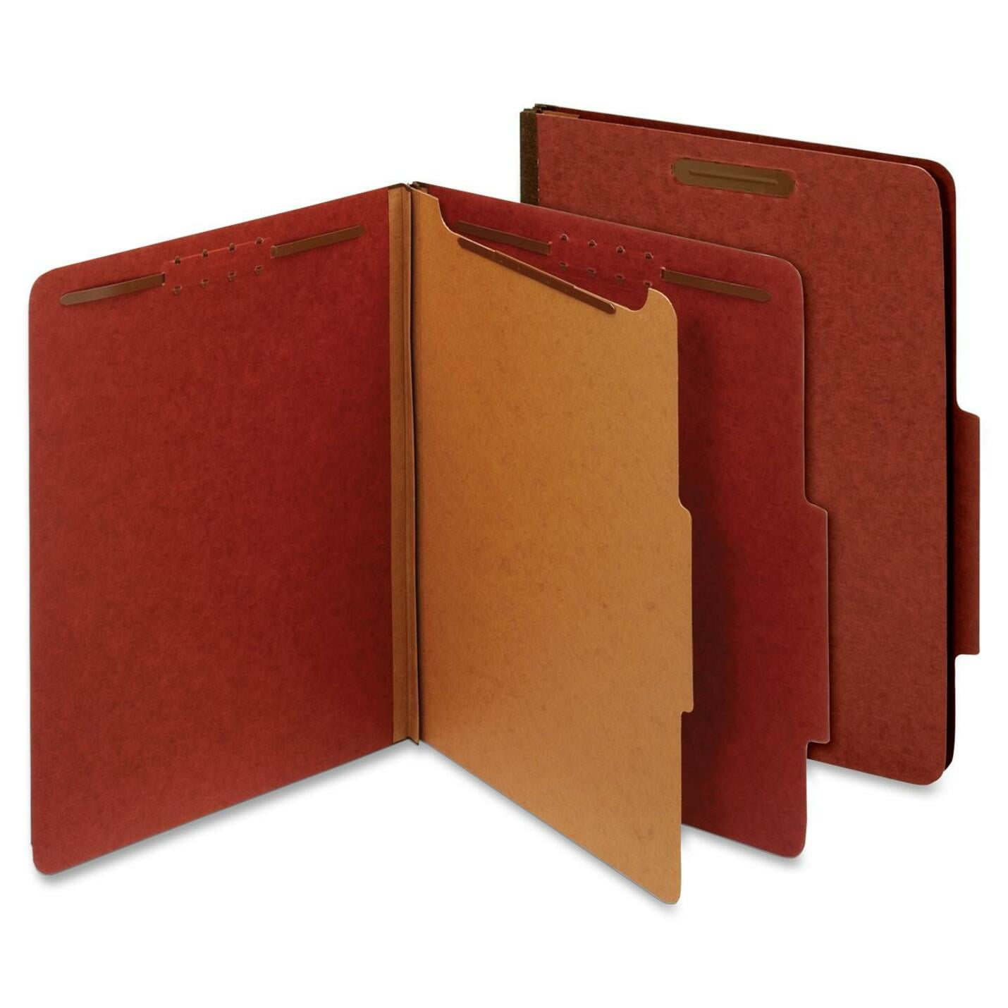 Globe-Weis 2/5 Tab Cut Letter Classification Folder - Walmart.com