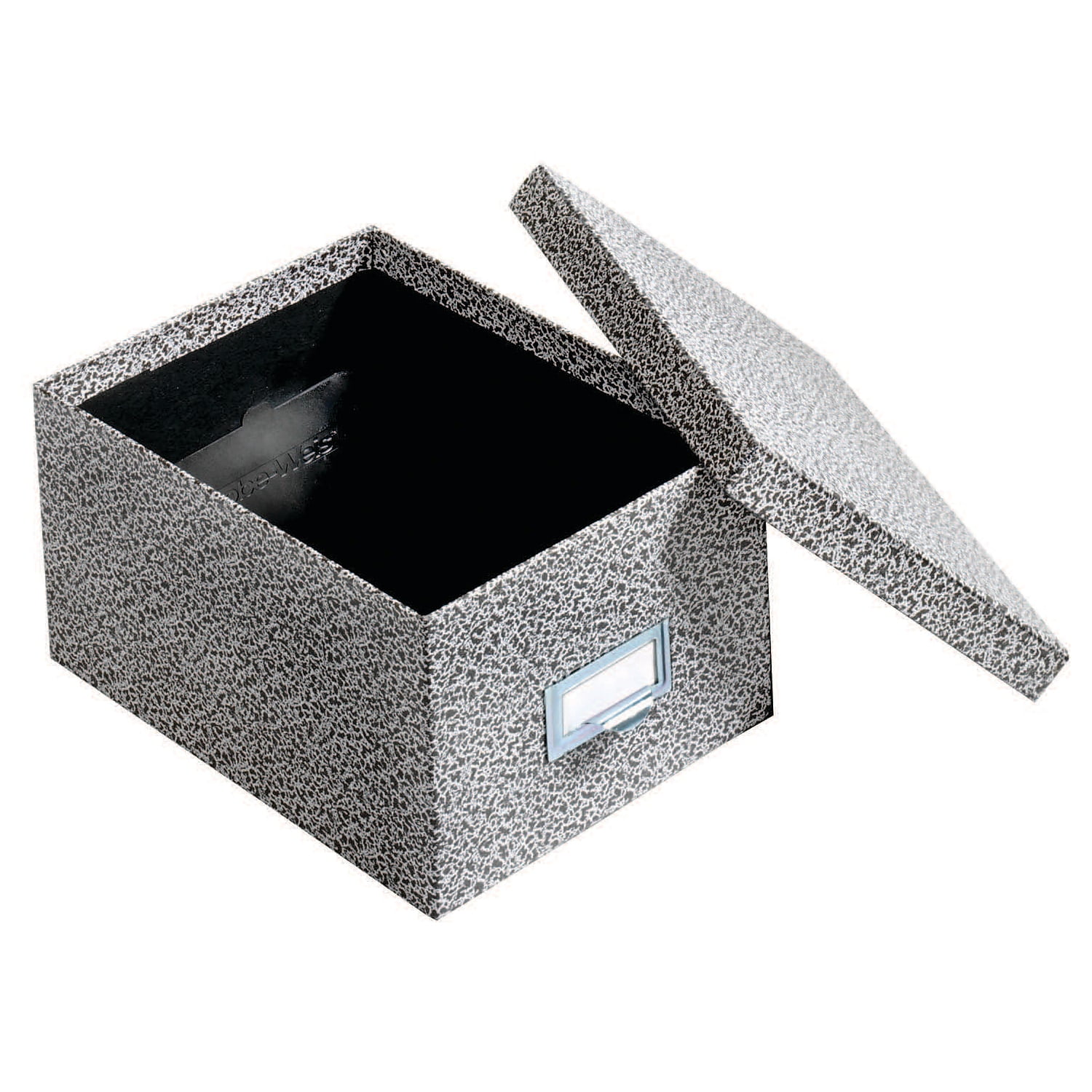 Globe-Weis Index Card File Box Black Agate 1000 Card Capacity (GLW 95 ...