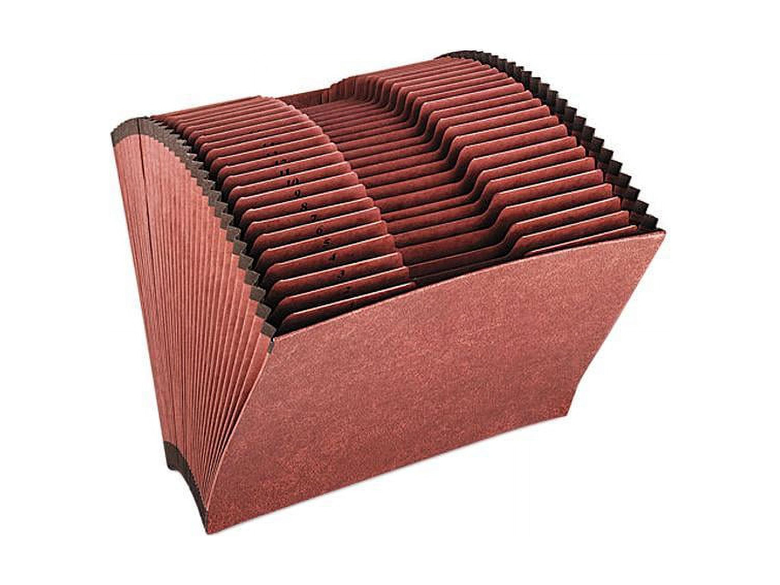 Globe-Weis Expandable Accordion Open File, 31 Pockets, 1/3 Tab, Letter ...