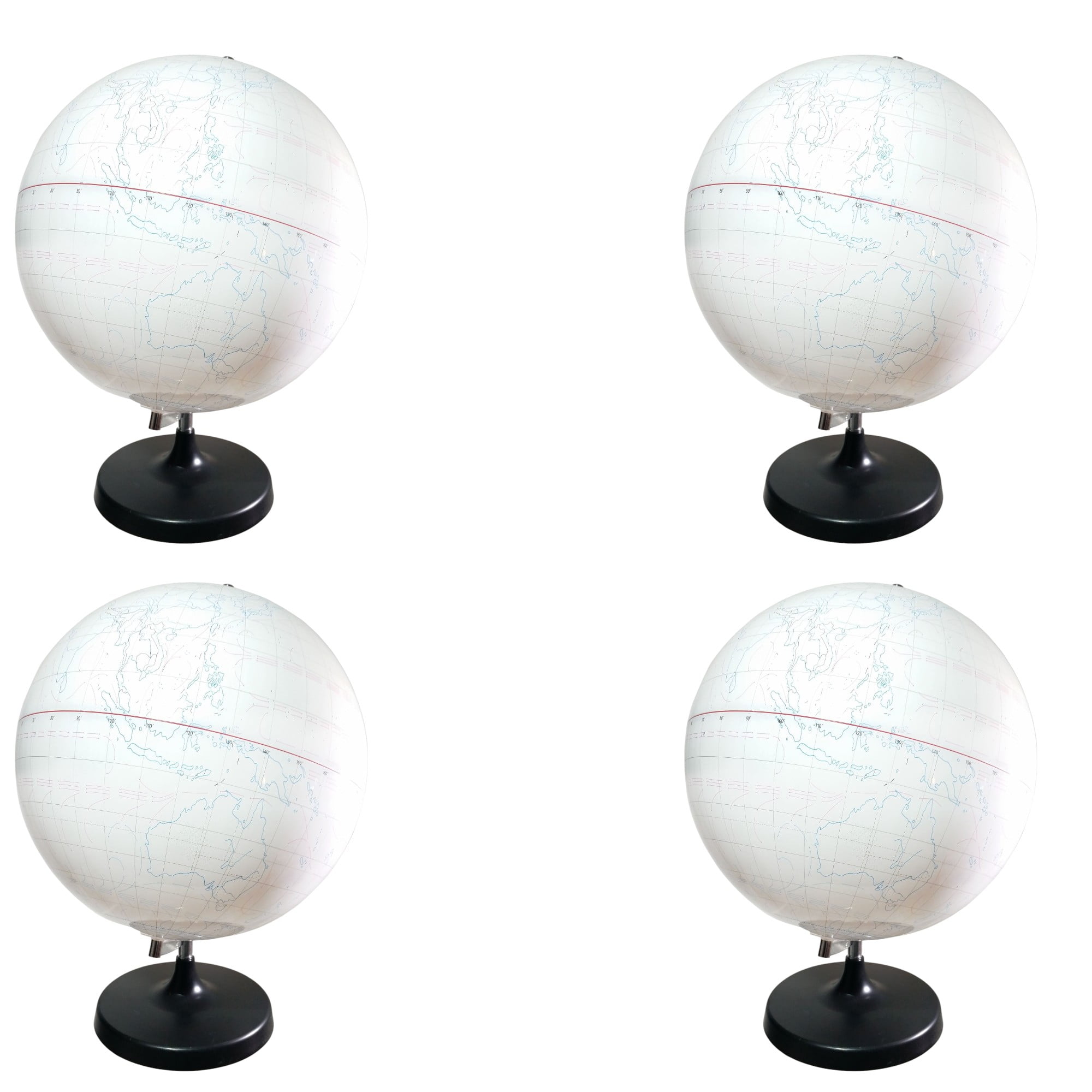 Globe Whiteboard. Case of 4 Globes. - Walmart.com