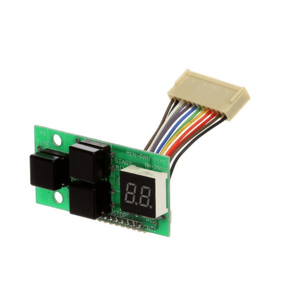 Globe X08160-1 Switch Assembly for Digital Control Board, 9" Height, 6 ...
