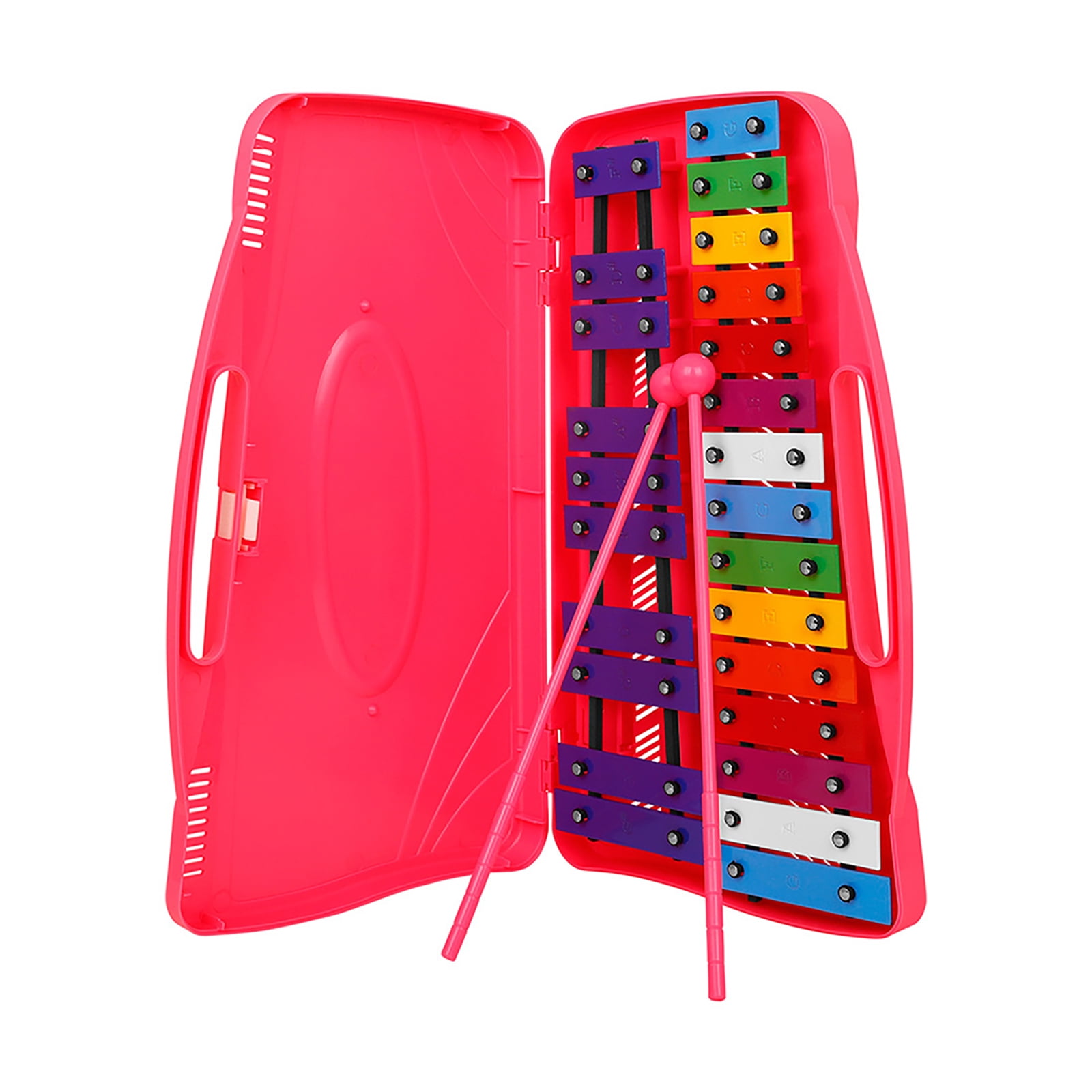 Glockenspiel Xylophone Professional 25 Note Xylophone Colorful Metal ...