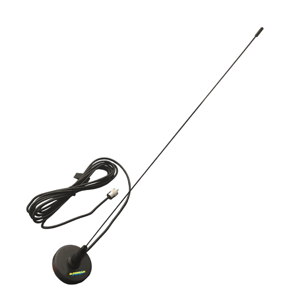 Glomex Marine Antennas 21" Magnetic Mount VHF Antenna with 15' Rg-58 ...