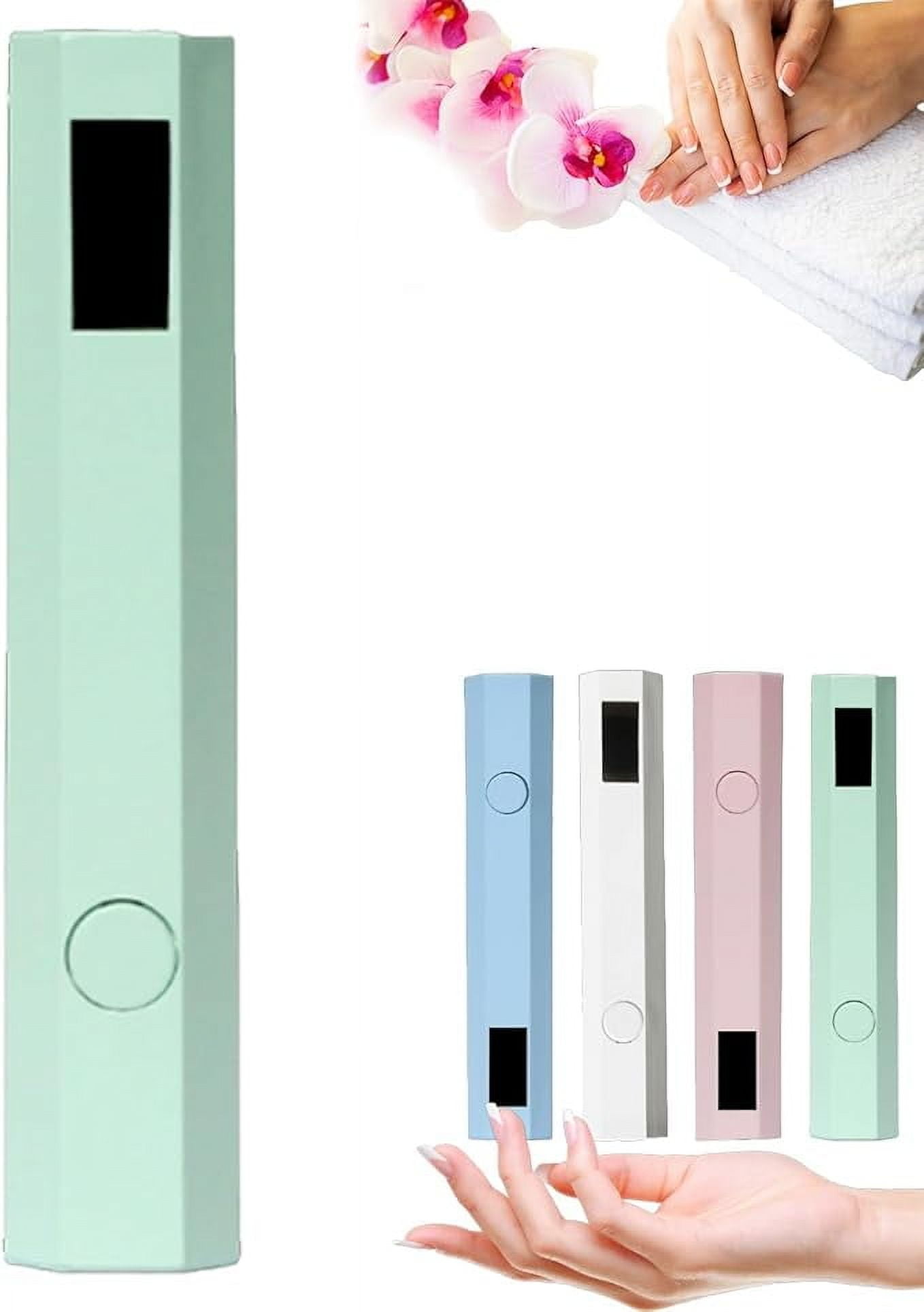 Glonailstickers Finger Nails UV Light, Handheld UV Light for Gel Nails ...