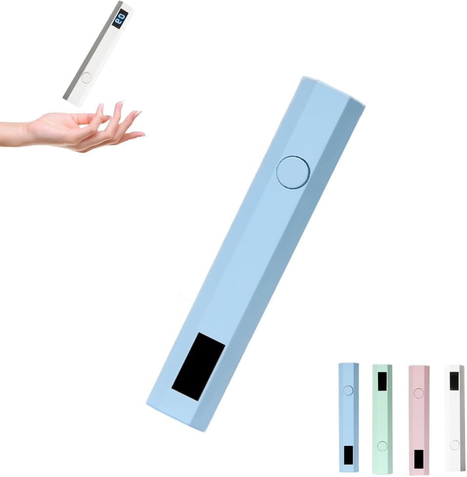 Glonailstickers Finger Nails UV Light, Portable Rechargeable Nail Lamp ...