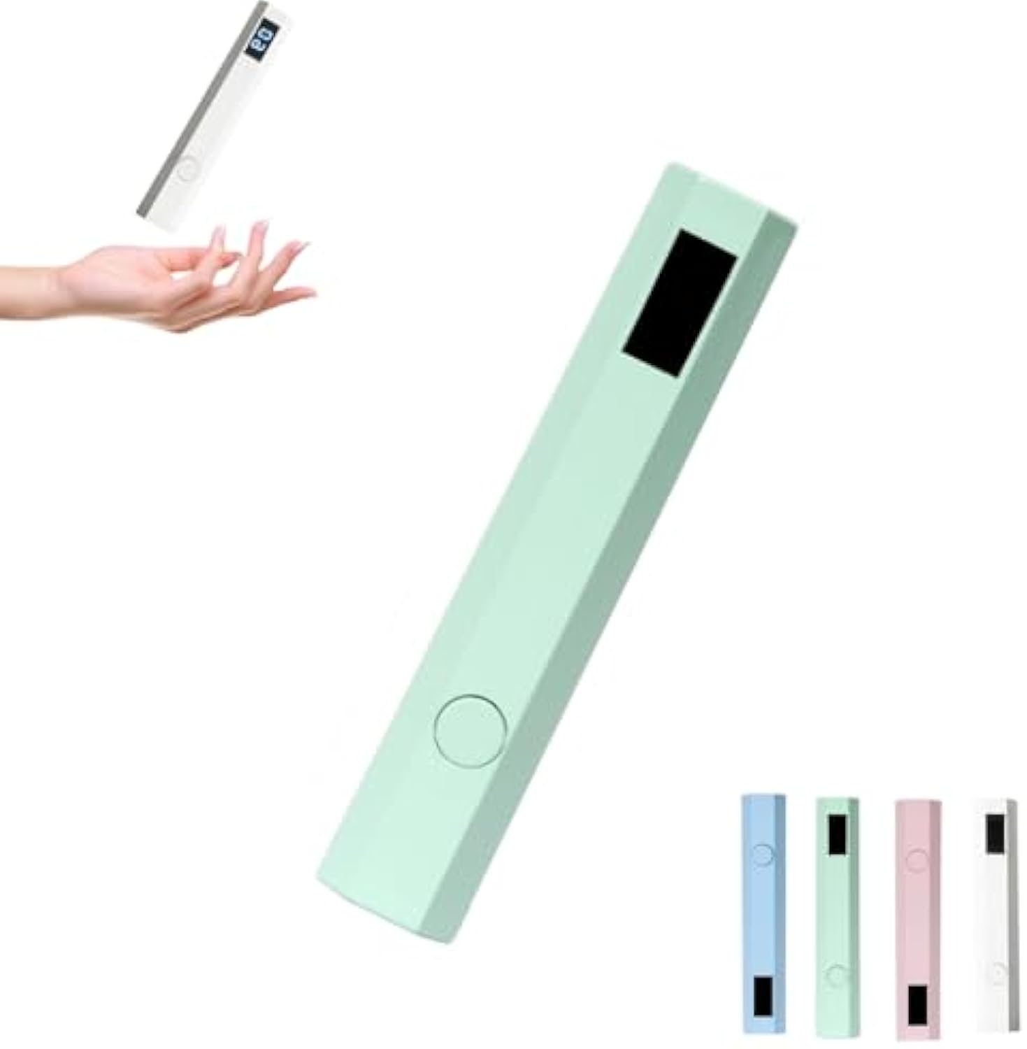 Glonailstickers Finger Nails UV Light, Portable Rechargeable Nail Lamp ...
