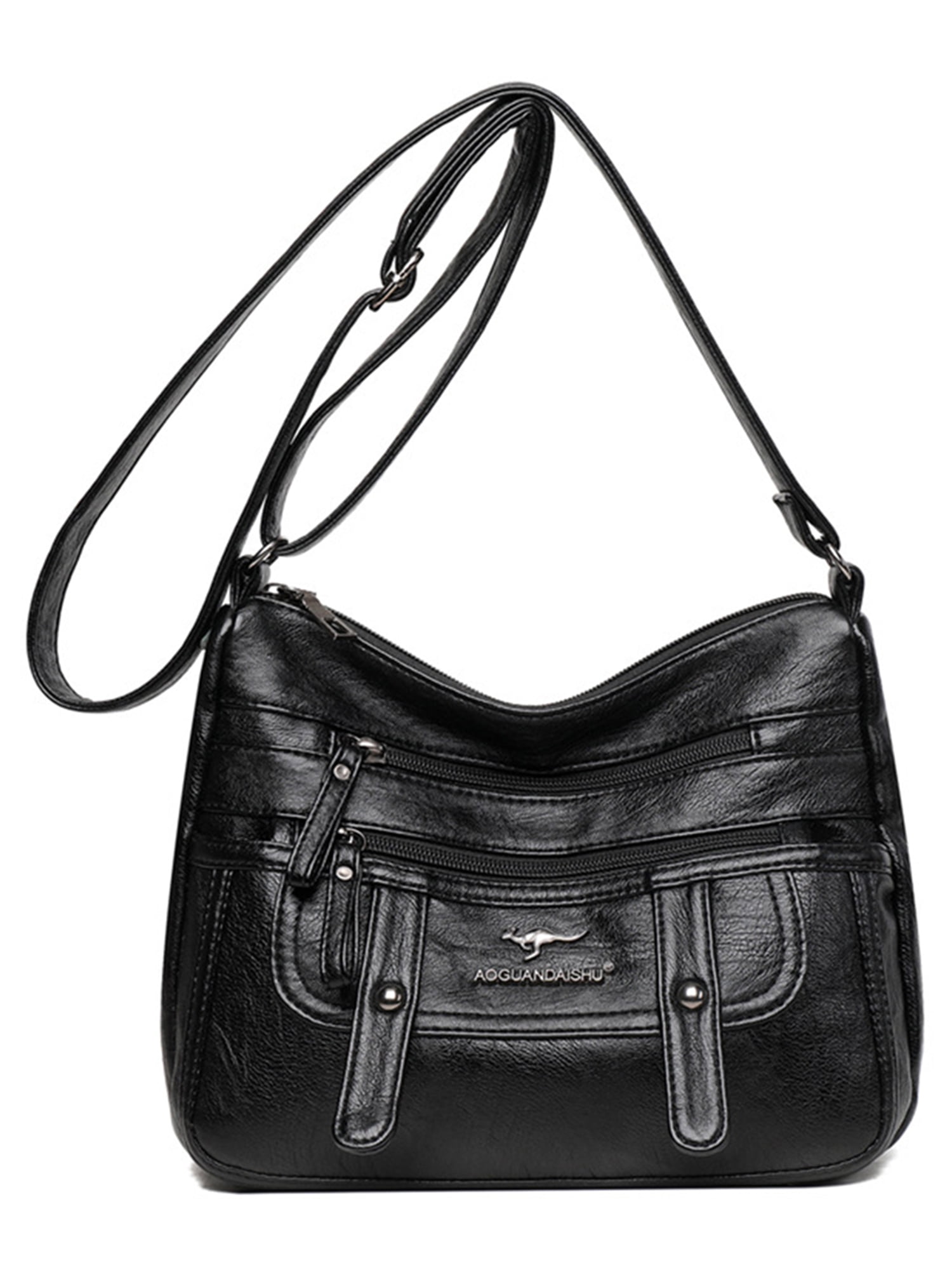 Glonme Ladies Shoulder Bags Multi Pockets Crossbody Bag Large Capacity ...