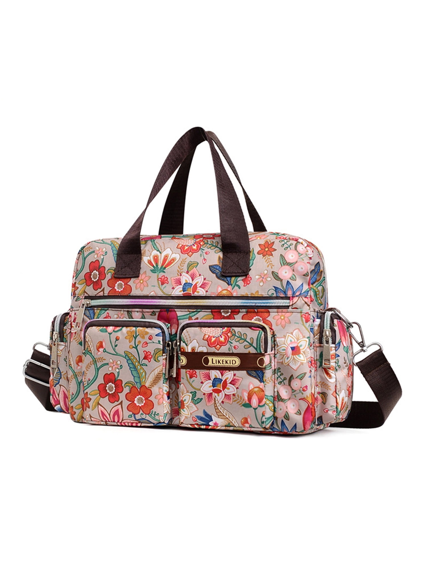 Glonme Women Tote Bag Large Capacity Shoulder Bags Multi Pockets ...