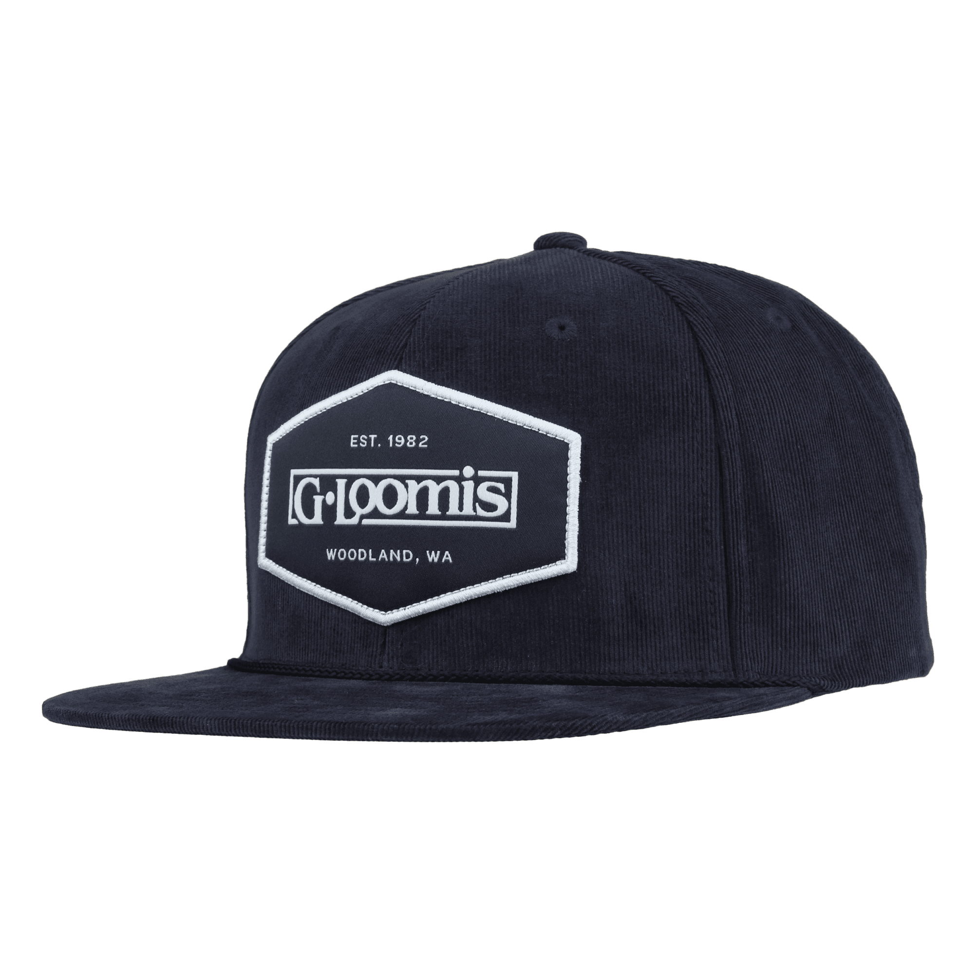 Gloomis Fishing G. Loomis Rope Flatbill Cap - Navy, One Size Fits Most ...