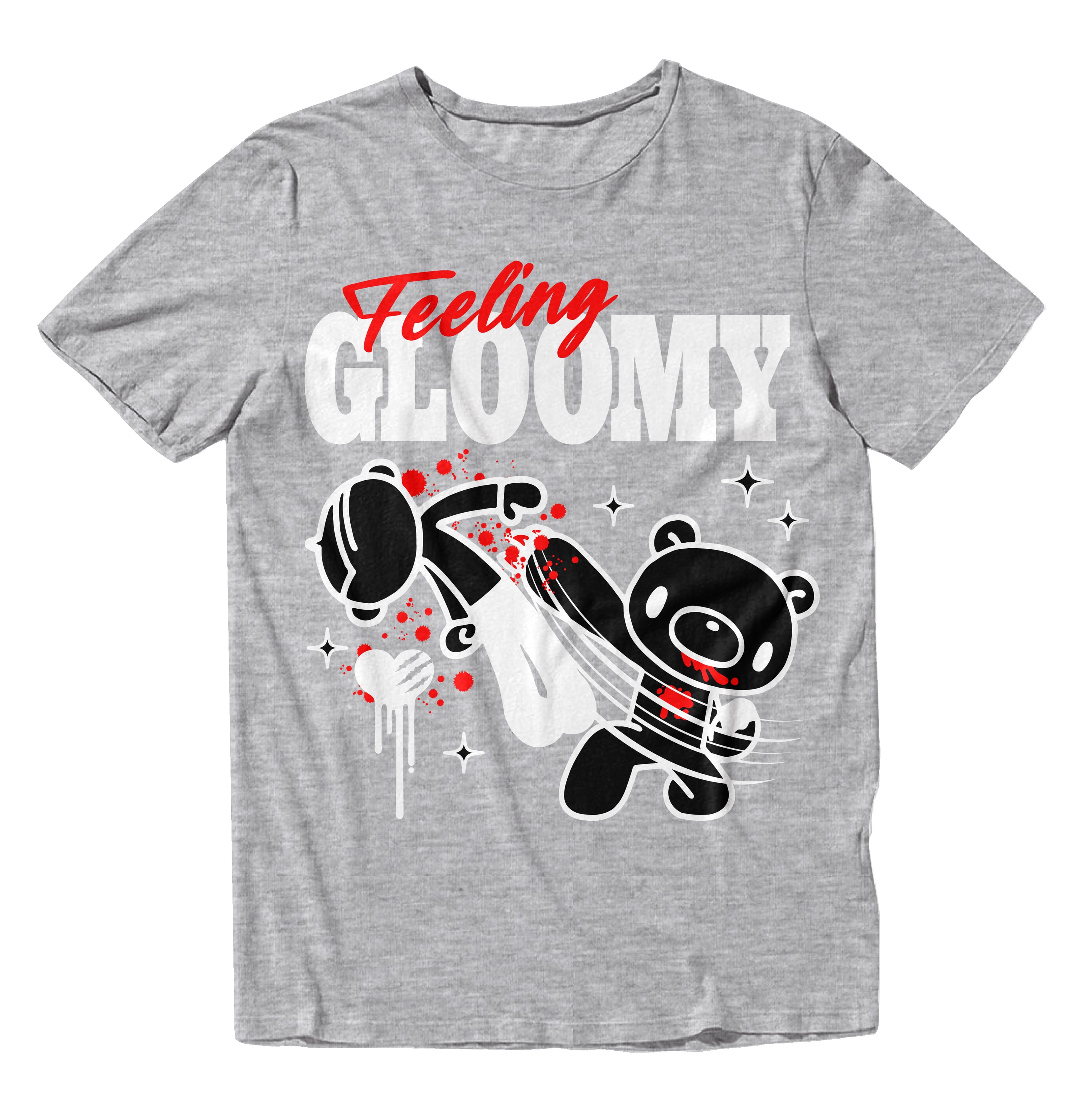 Gloomy Bear The Naughty Grizzly Feeling Gloomy Mens and Womens Short ...