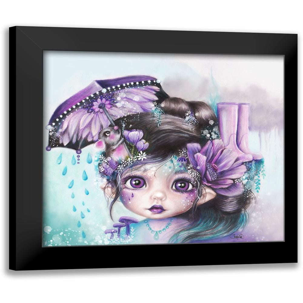 Gloomy Gertrude - MunchkinZ Elf 22x20 Black Modern Framed Museum Art ...