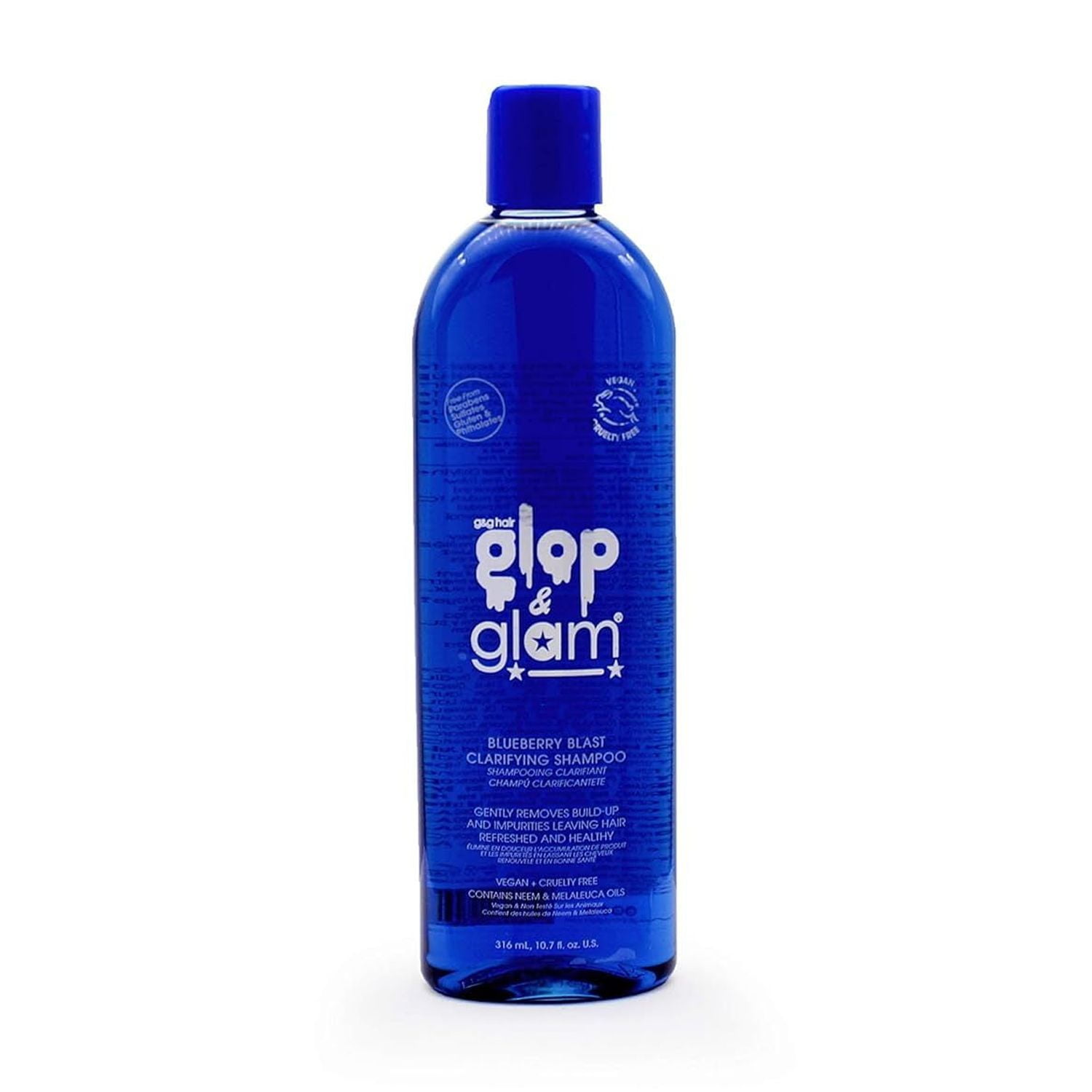 Glop and Glam Blueberry Blast Shampoo, 10 Ounce - Walmart.com