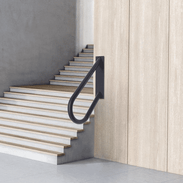 Hand Rails for Outdoor Steps Stair Railing Indoor Rail Metal Heavy Duty ...