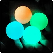 Glorbs Balls, 12 Pack Glows In the Dark Ceiling Balls, Super Soft ...