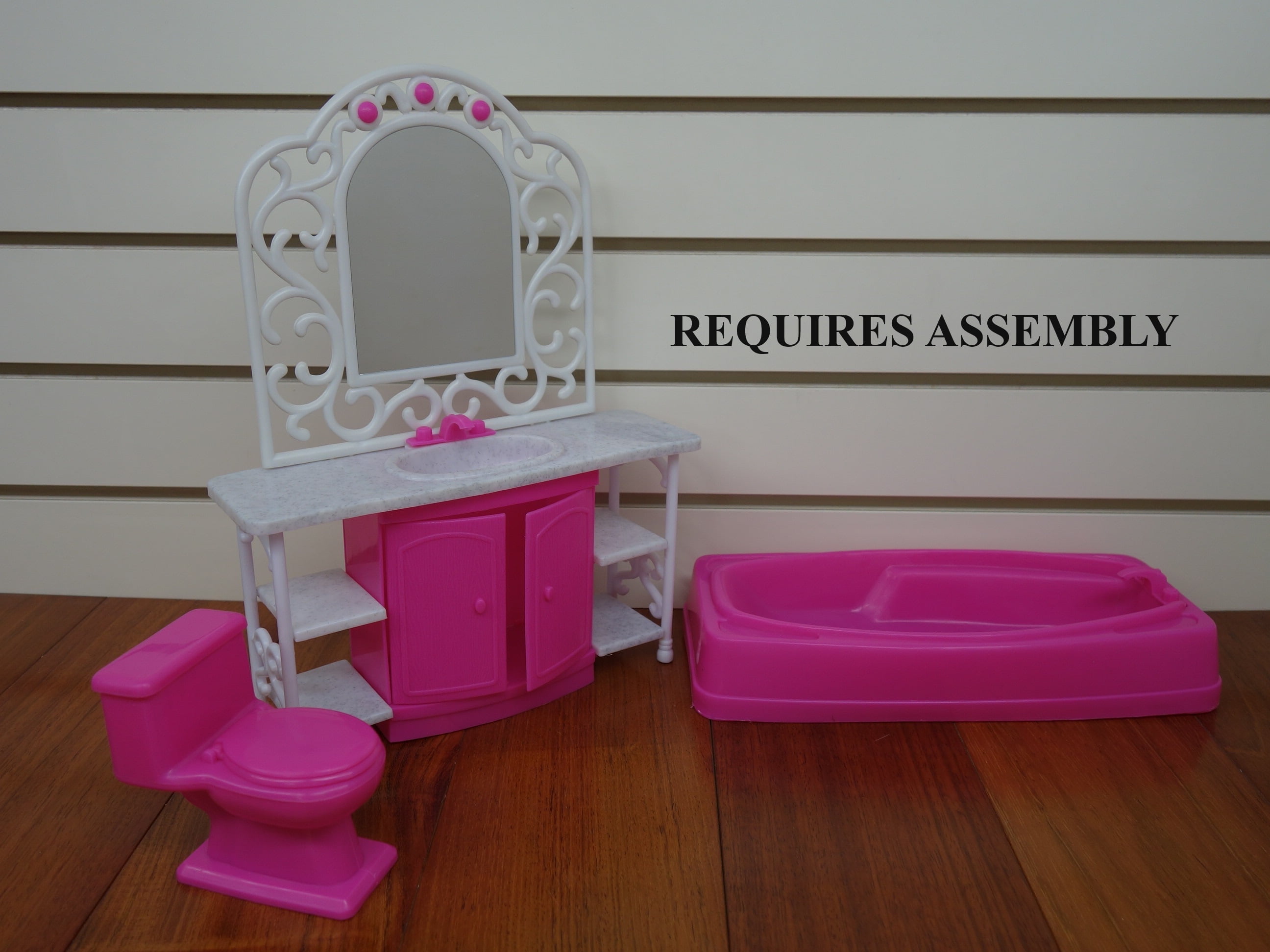 Gloria Bathroom Play Set Doll Accessories, 3 Pieces - Walmart.com