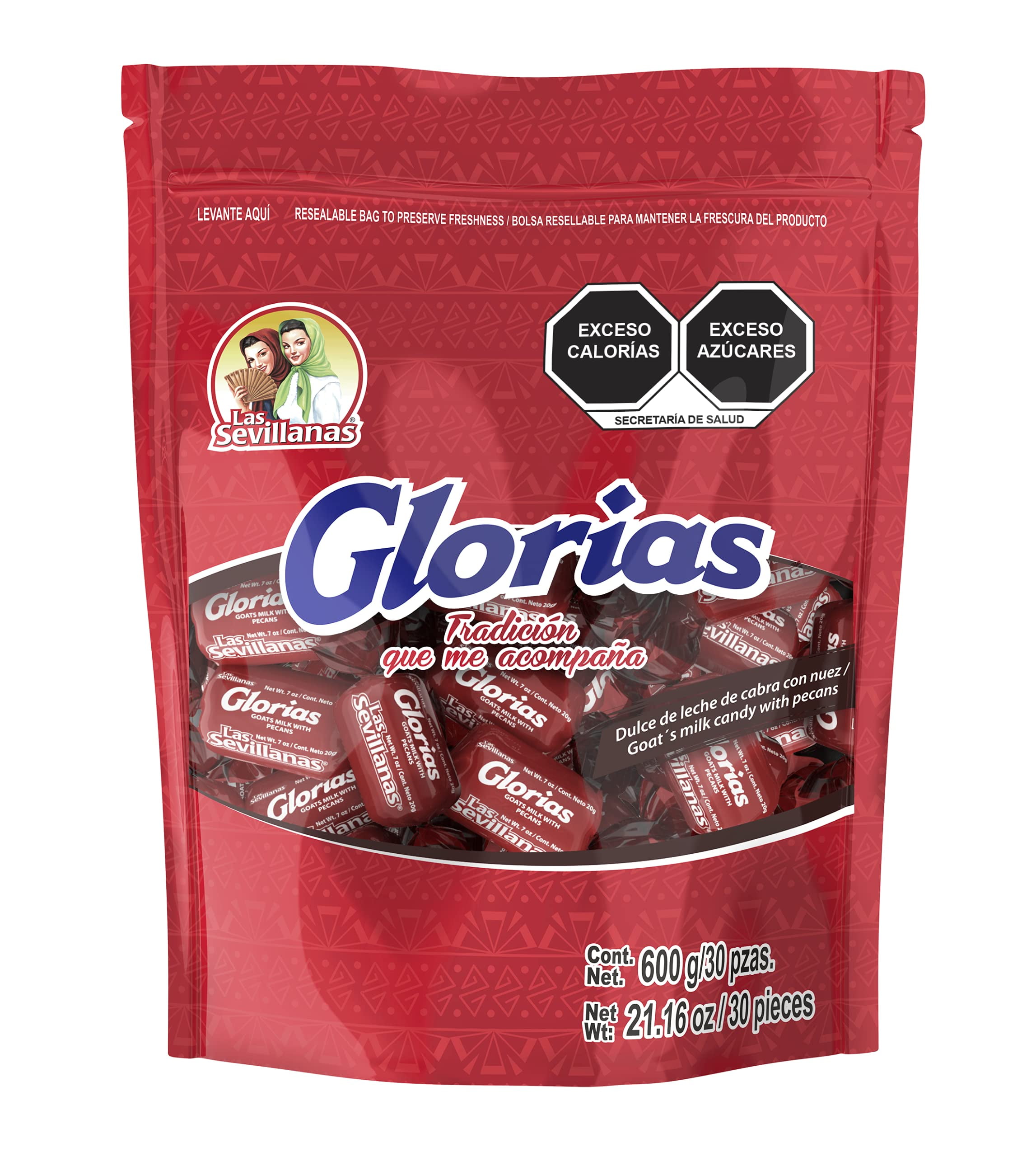 Gloria Chewy Dulce de Leche HYZ01 Candy Bag Pecans - Traditional ...