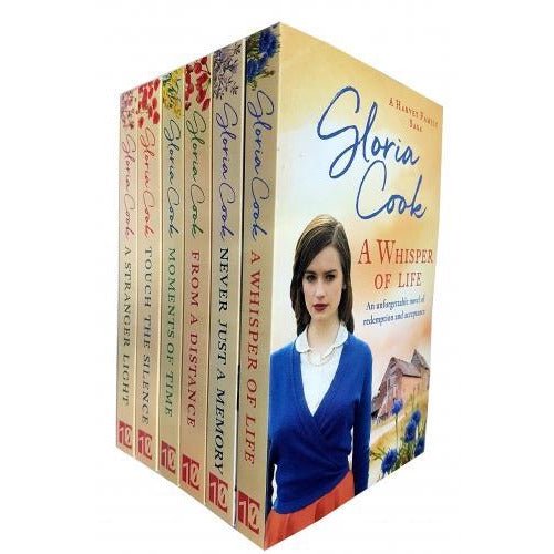 Gloria Cook Harvey Family Sagas 6 Books Collection Set - Walmart.com