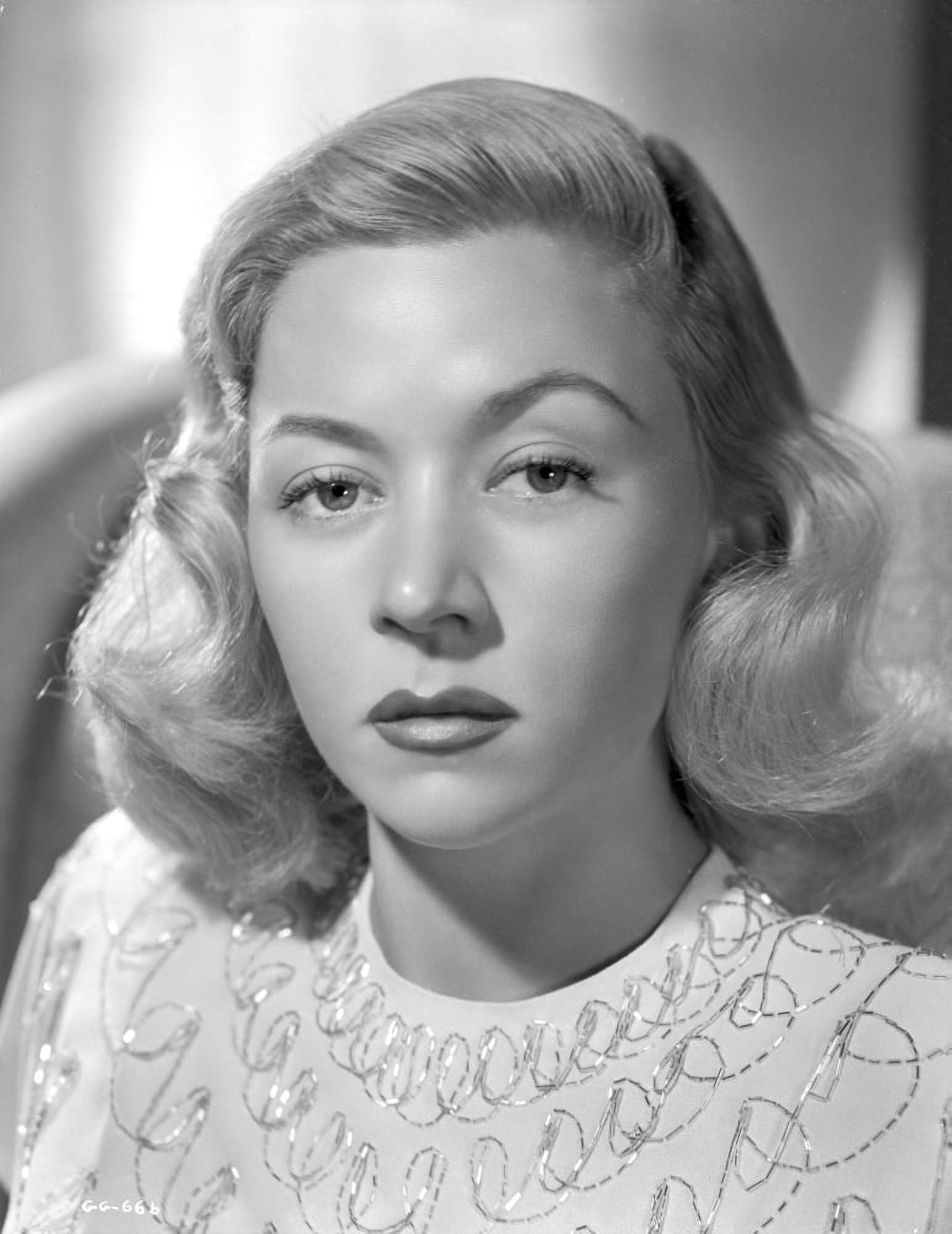 Gloria Grahame Posed wearing White Dress Photo Print (8 x 10) - Walmart.com