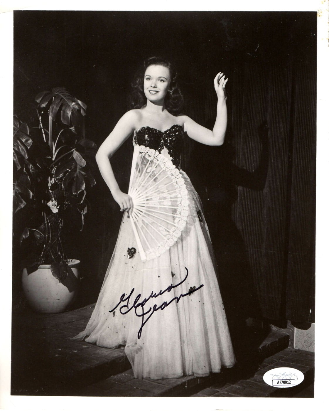 Gloria Jean Signed Autograph 8X10 Photo Legendary Hollywood Actress JSA ...