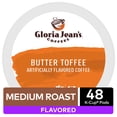 Gloria Jean's Butter Toffee Flavored Coffee K-Cup 48ct, Medium Roast ...