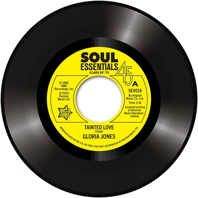 Gloria Jones/R. Dean Taylor Tainted Love/There's a Ghost in My House ...