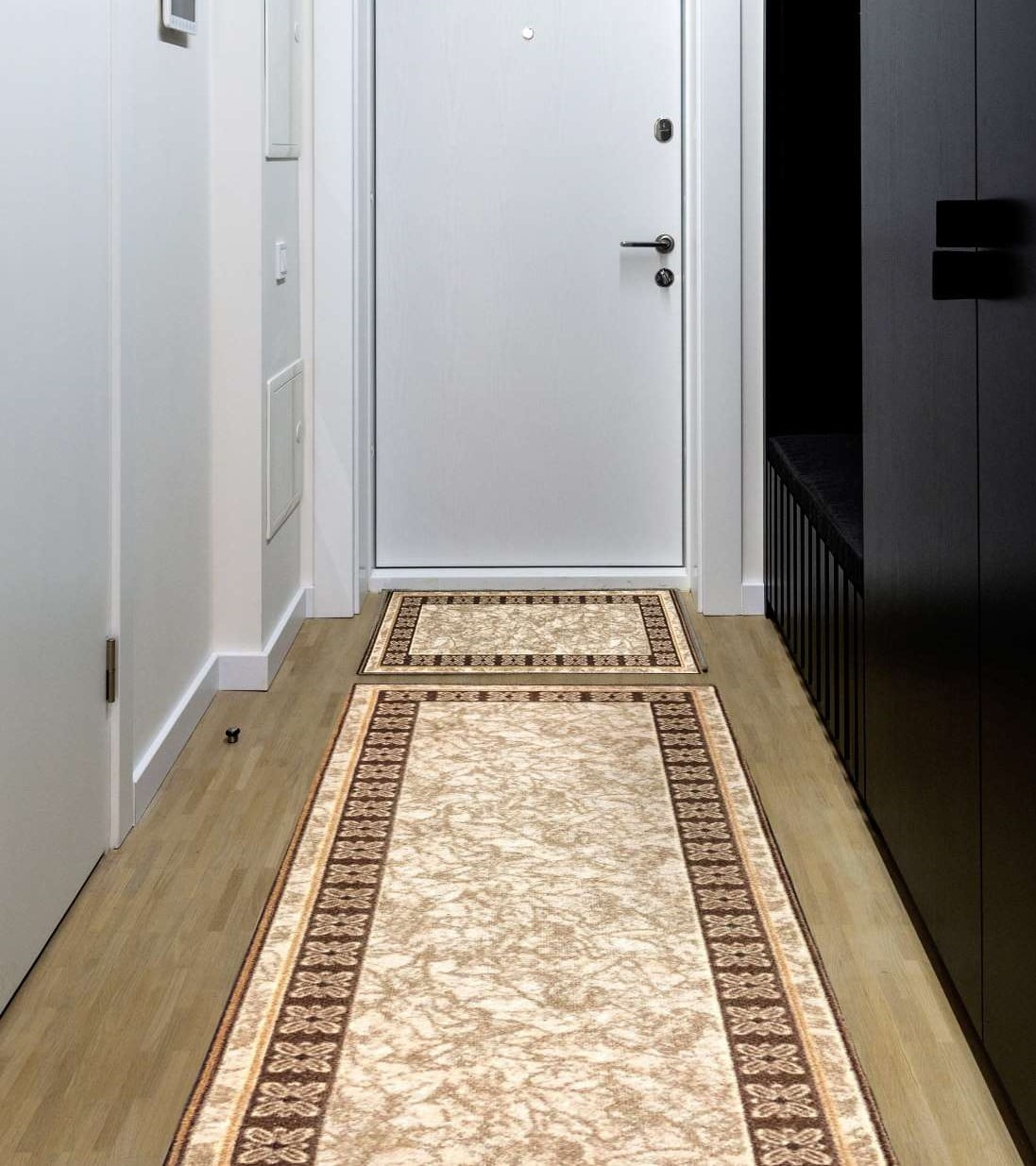 "Gloria 2 Piece Non-Slip Washable Indoor Kitchen Rug Runner & Doormat ...