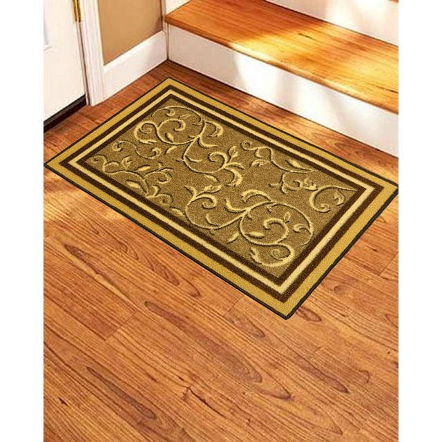 Gloria Non-Slip Landing Stair treads - Skid Resistant Rubber Back Stair ...