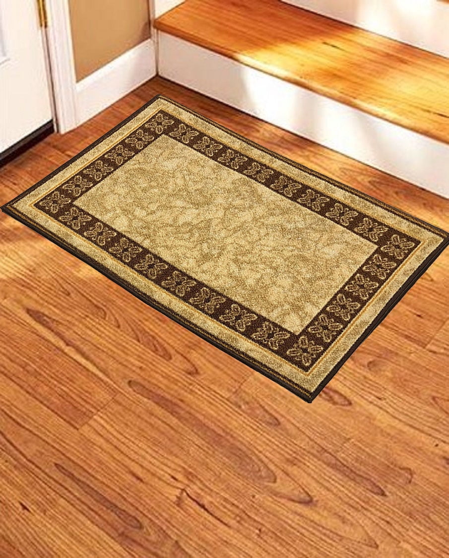 Gloria Washable Indoor Non-Slip Kitchen Mat, 20”x30” Rubber Backed ...