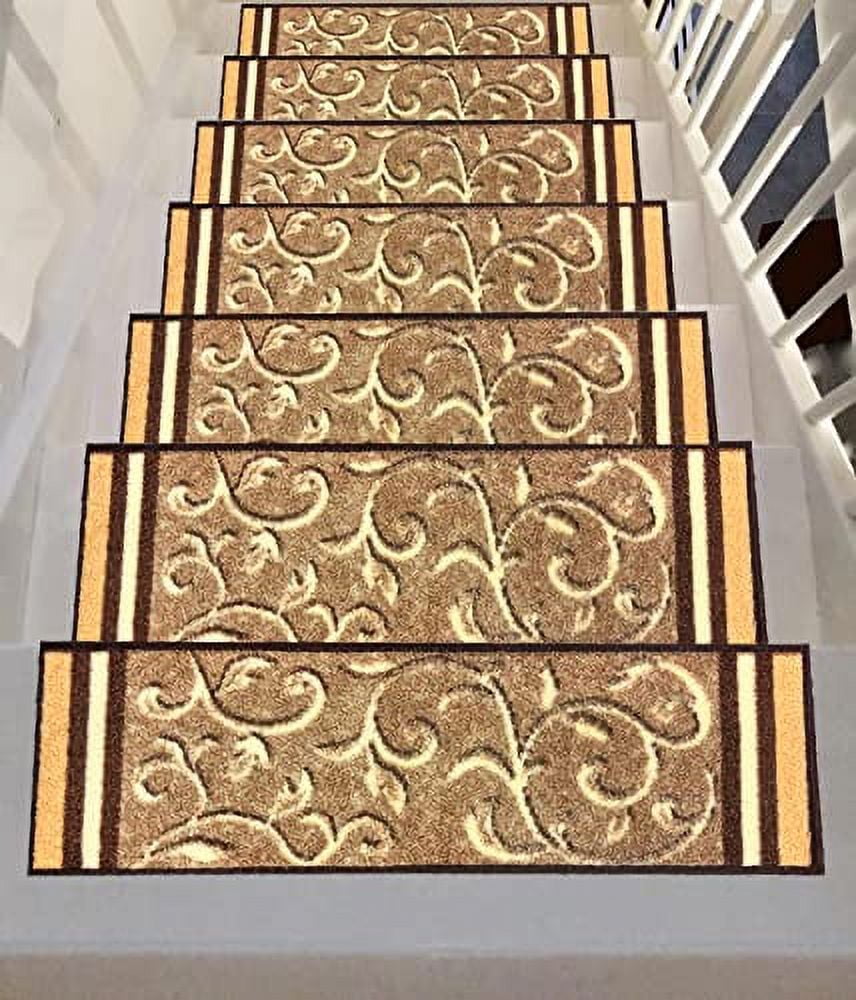 Gloria Non slip Floral Design Animal Friendly Anti Skid Rubber Back ...