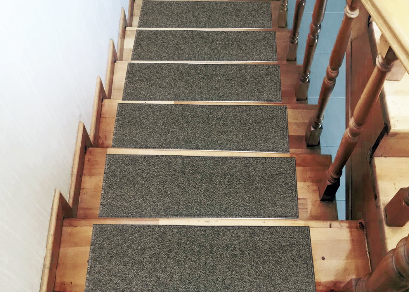 Gloria Non slip Solid Gray Design Animal Friendly Anti Skid Rubber Back ...