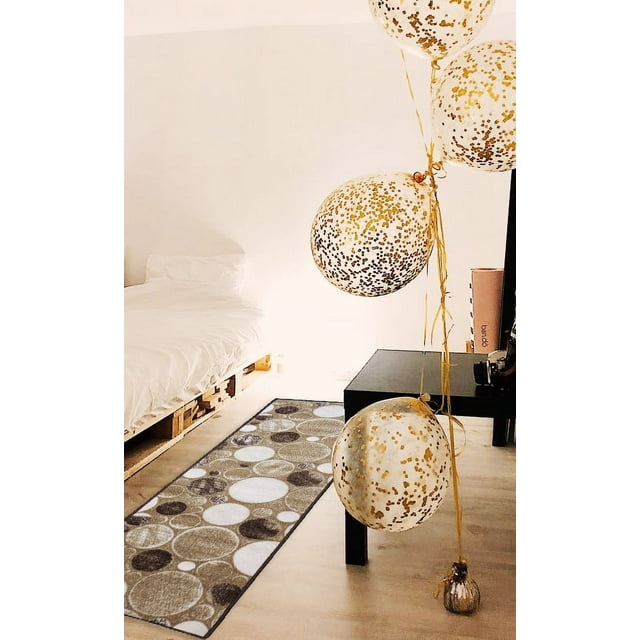 Gloria - Non-slip Washable Rugs Kitchen Mat Non-Skid Runner for Kitchen ...