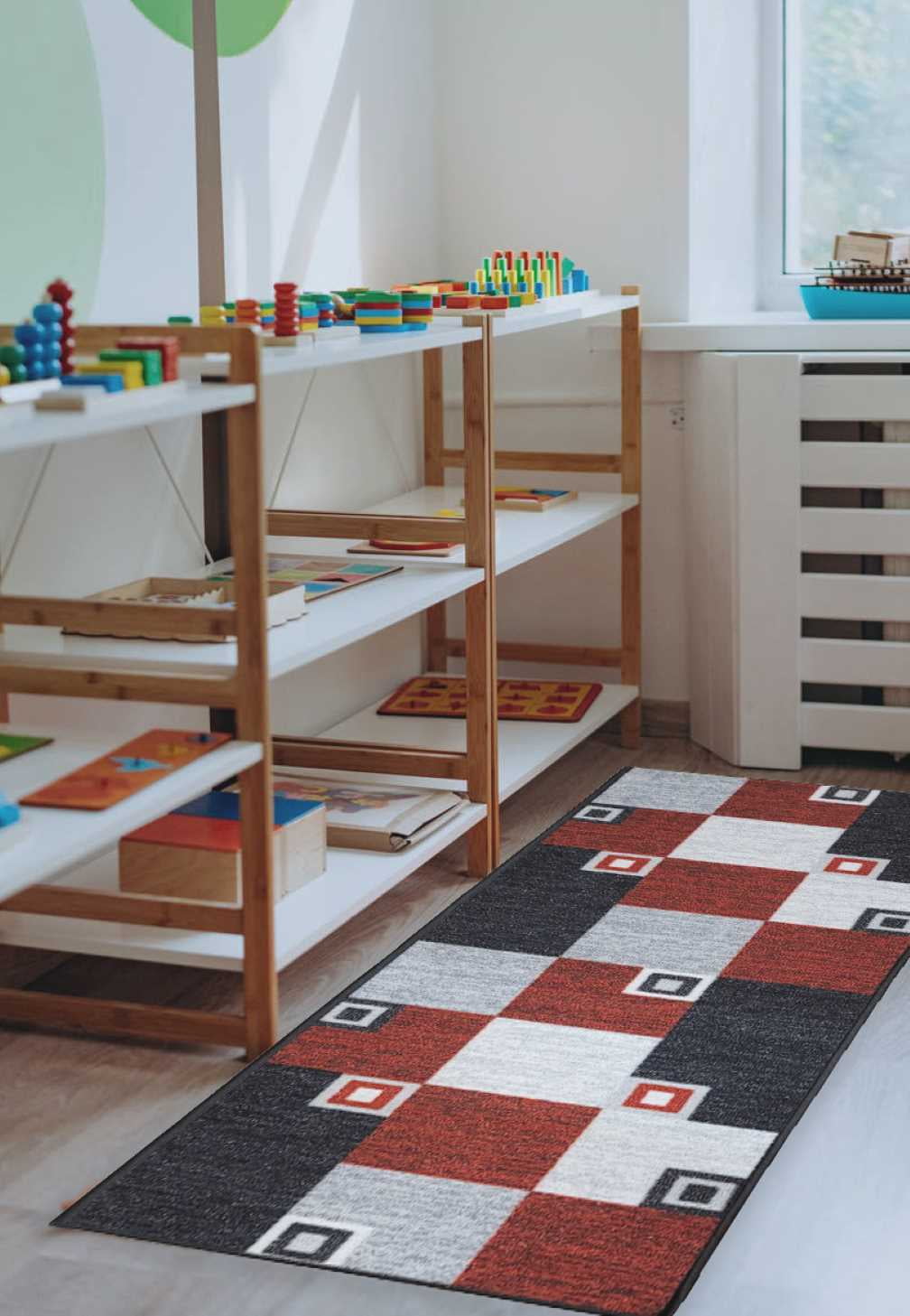 Gloria - Heavy Duty Non-Skid Carpet for Long Hallway, Indoor Area Entry ...