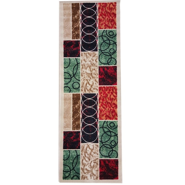 Gloria - Non-slip Washable Rugs Kitchen Mat Non-Skid Runner for Kitchen ...