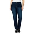 Gloria Vanderbilt Women's Plus Size High Rise Amanda Jean, 28" Inseam ...
